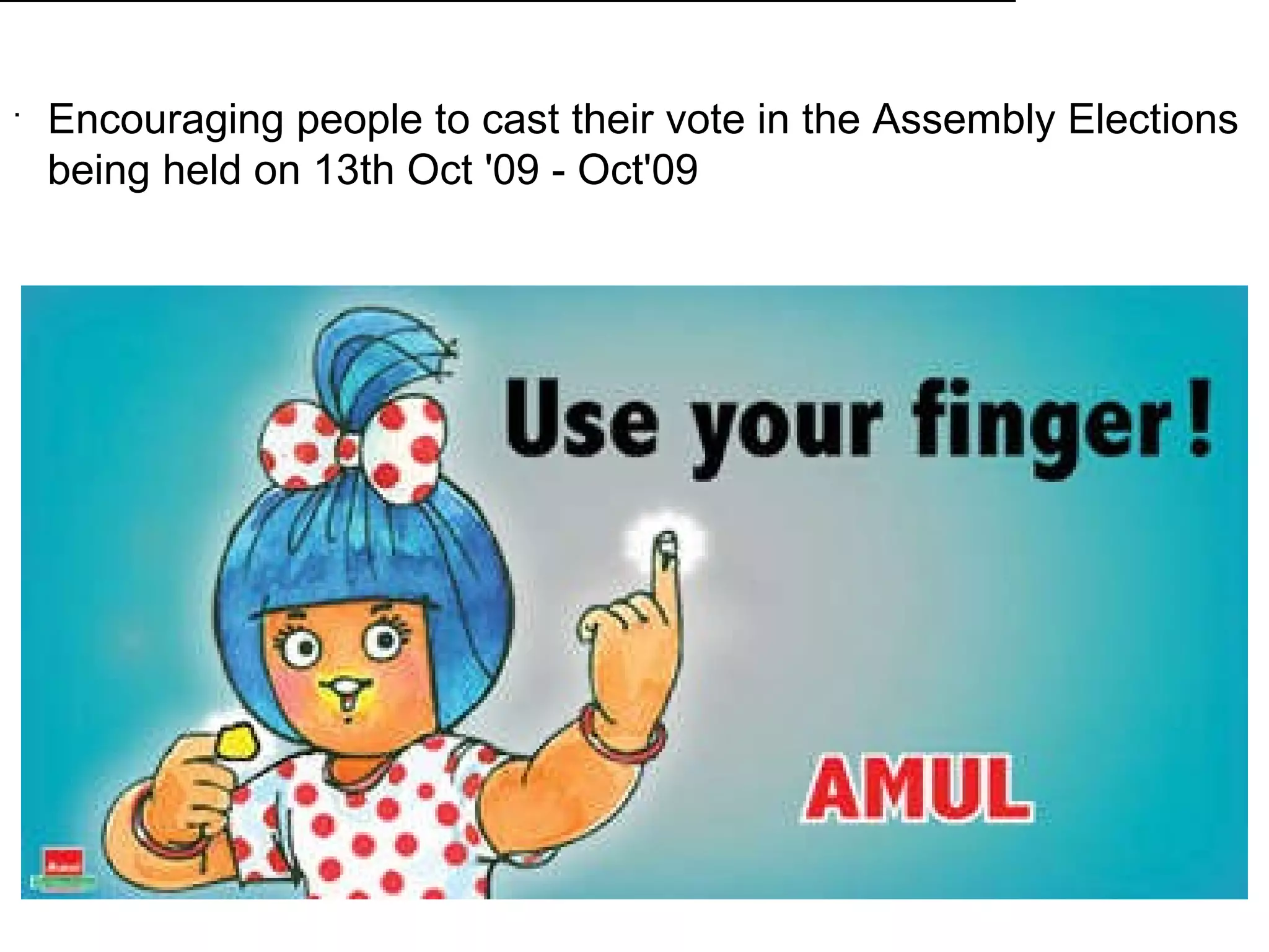 Amul Ad Campaign | PPT