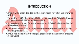 Amul, The Taste Of India | PPTX