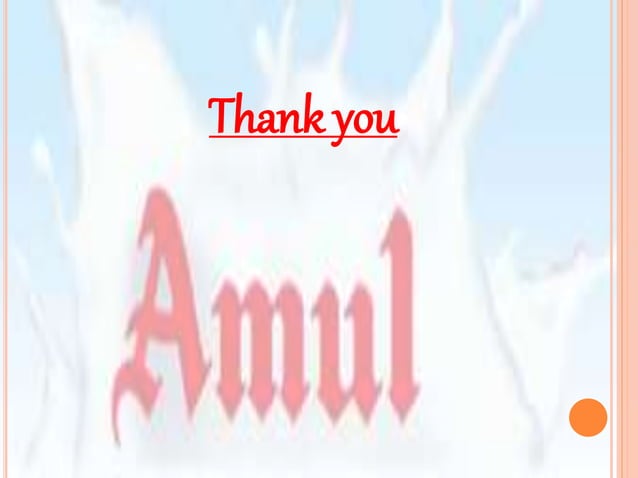 Amul ppt | PPT
