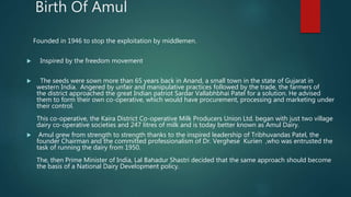 Amul | PPT | Free Download