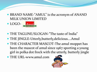 Amul | PPTX | Food Industry | Industries