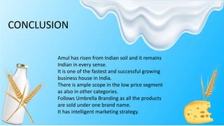 Amul company Business Model | PPTX