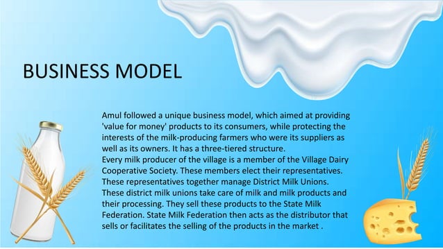 Amul company Business Model | PPTX