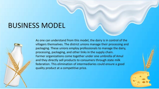 Amul company Business Model | PPTX
