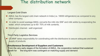 Amul dairy operations | PPTX