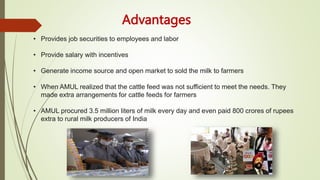 Amul dairy operations | PPTX