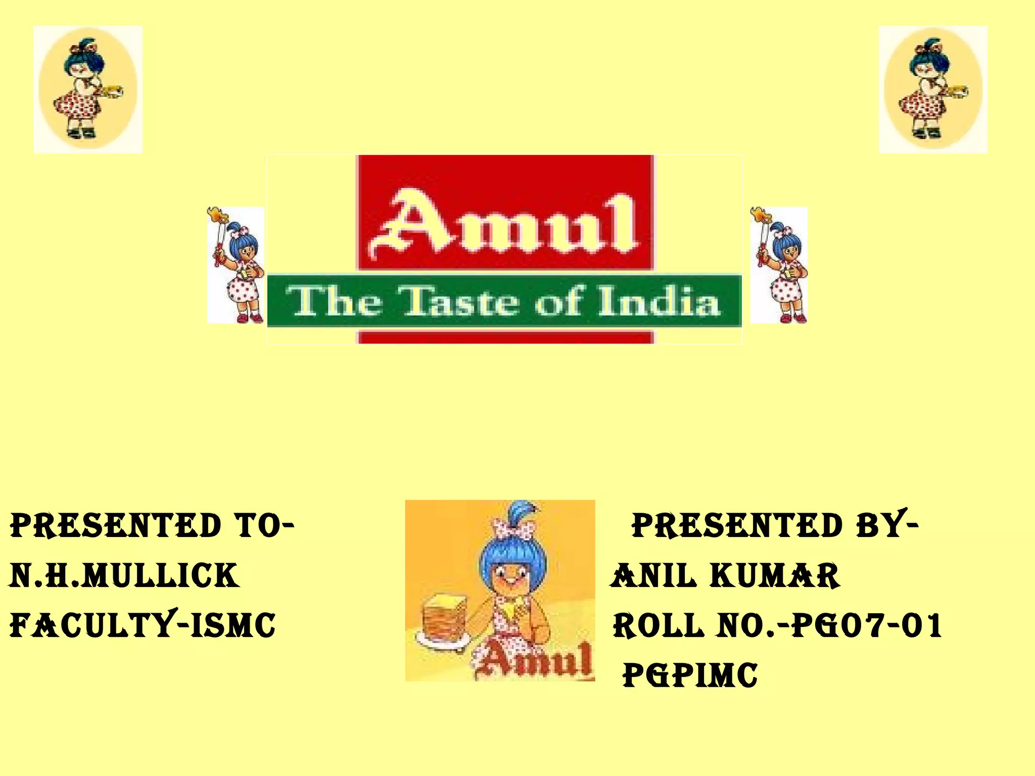 Amul rural marketing | PPT