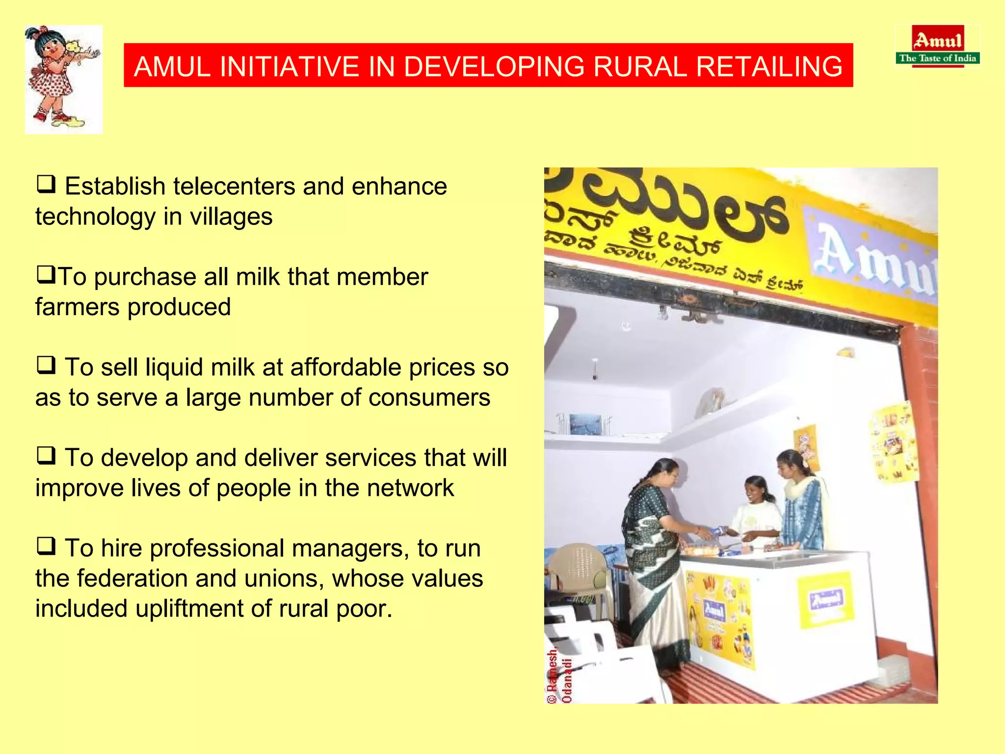 Amul rural marketing | PPT