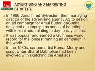 Amul full presentation | PPTX
