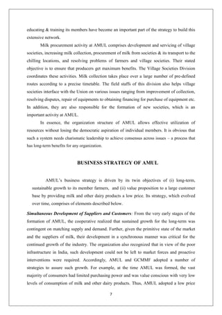 Amul strategic brand management by Dheeraj ED and Lavanya AB | PDF