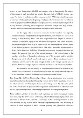 Amul strategic brand management by Dheeraj ED and Lavanya AB | PDF