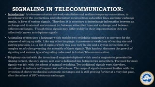 BSNL TRAINING PPT | PPTX