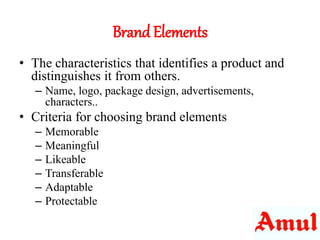 AMUL - BRANDING AND ADVERTISEMENT | PPTX