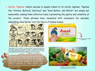 IMC (Promotional) strategies adopted by Amul Butter | PPTX | Skin Care ...