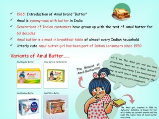 IMC (Promotional) strategies adopted by Amul Butter | PPTX