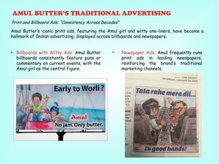 IMC (Promotional) strategies adopted by Amul Butter | PPTX | Skin Care ...