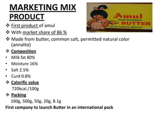 Amul butter recent | PPTX