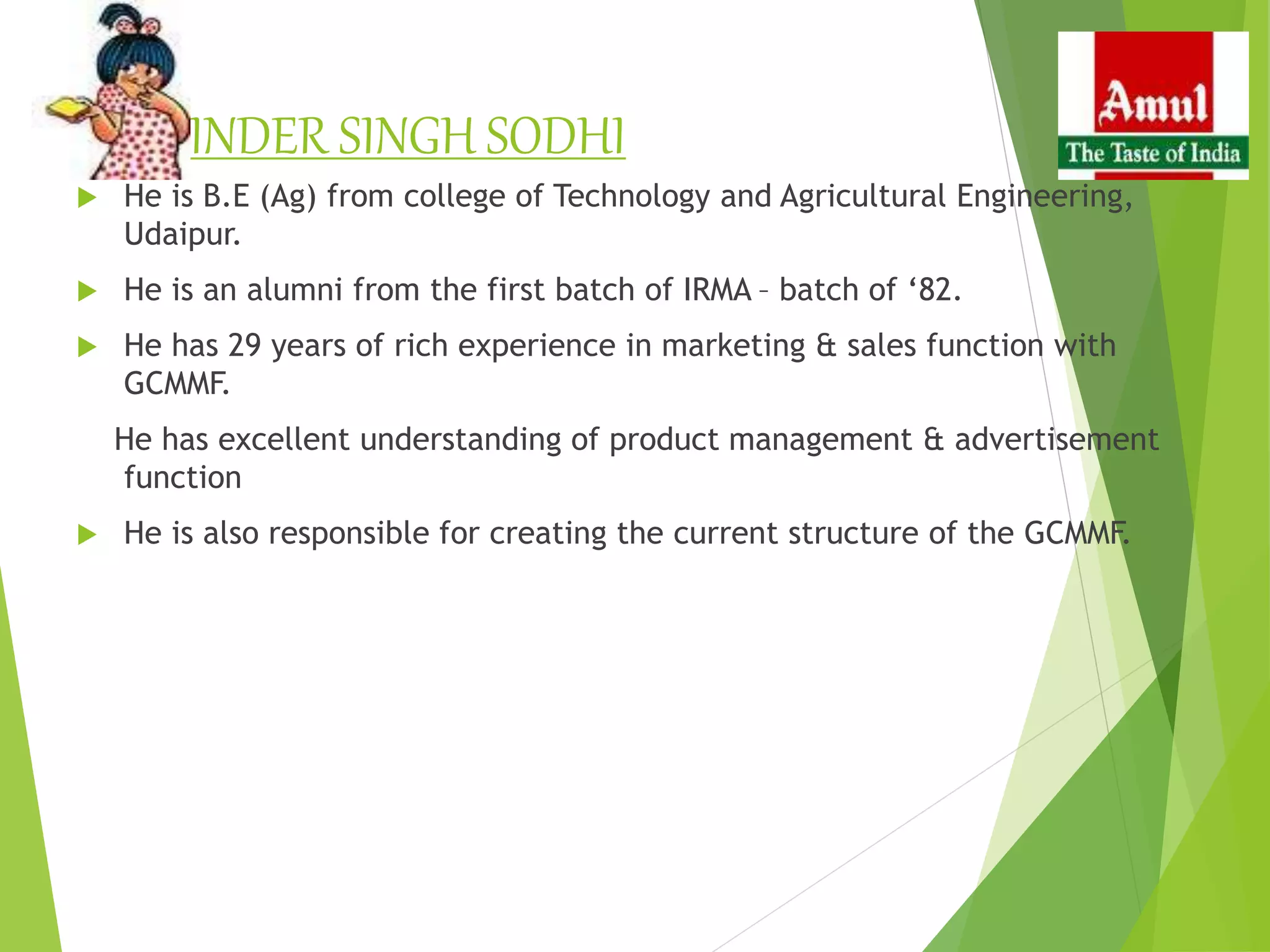 Amul by paddu | PPTX | Agriculture | Industries