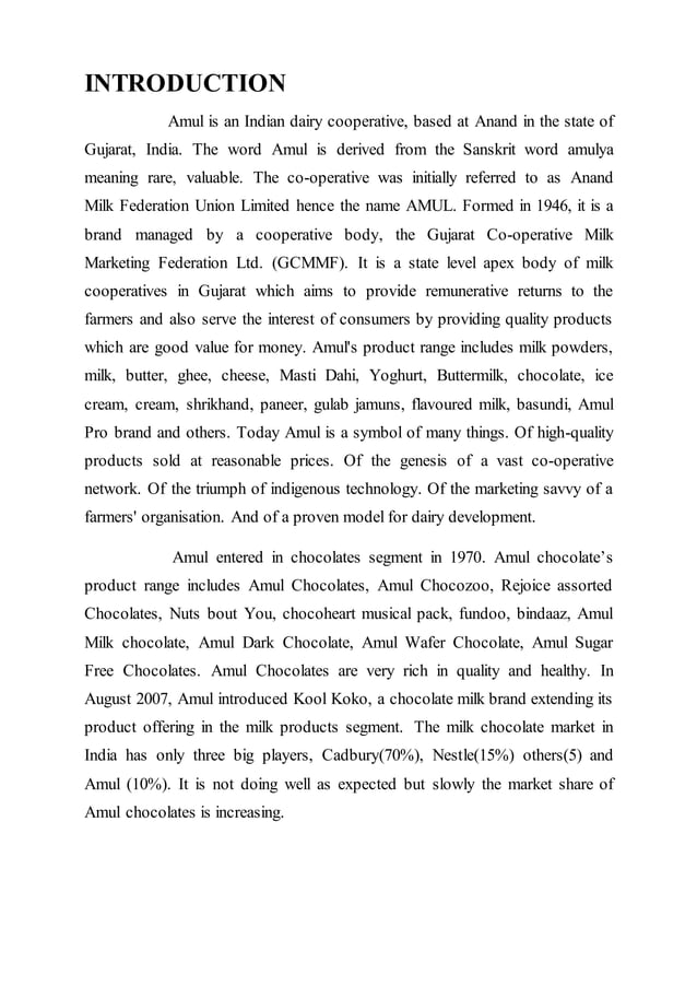 Amul chocolate promotion