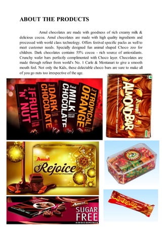 Amul Chocolate Products