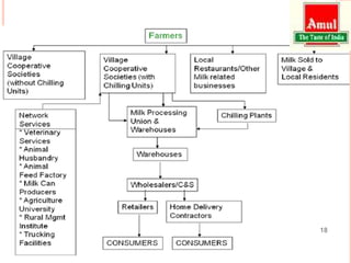 Amul distribution network | PPTX