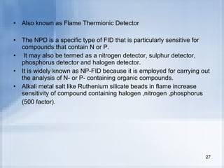Gas Chromatography | PPT