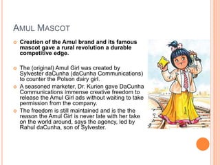 Amul in rural markets | PPTX