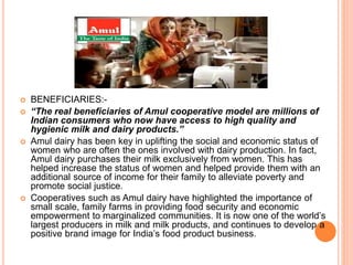 Amul in rural markets | PPTX