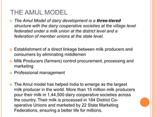 Amul in rural markets | PPTX