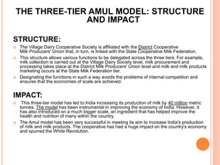Amul in rural markets | PPTX