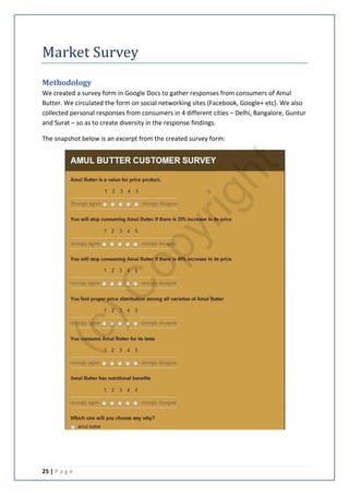 Project: Analysis of Marketing and Branding Strategies of Amul Butter | PDF