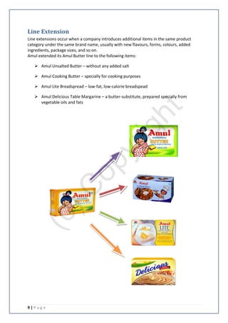 Project: Analysis of Marketing and Branding Strategies of Amul Butter | PDF