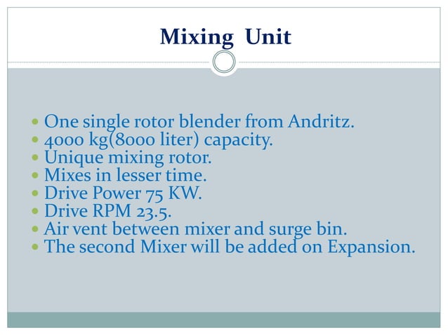 Amul Feed Plant | PPT