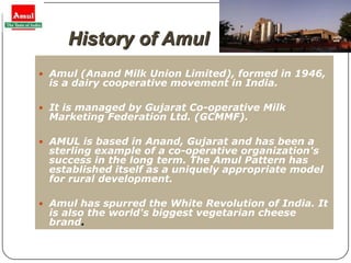 Amul ppt from vivek | PPT