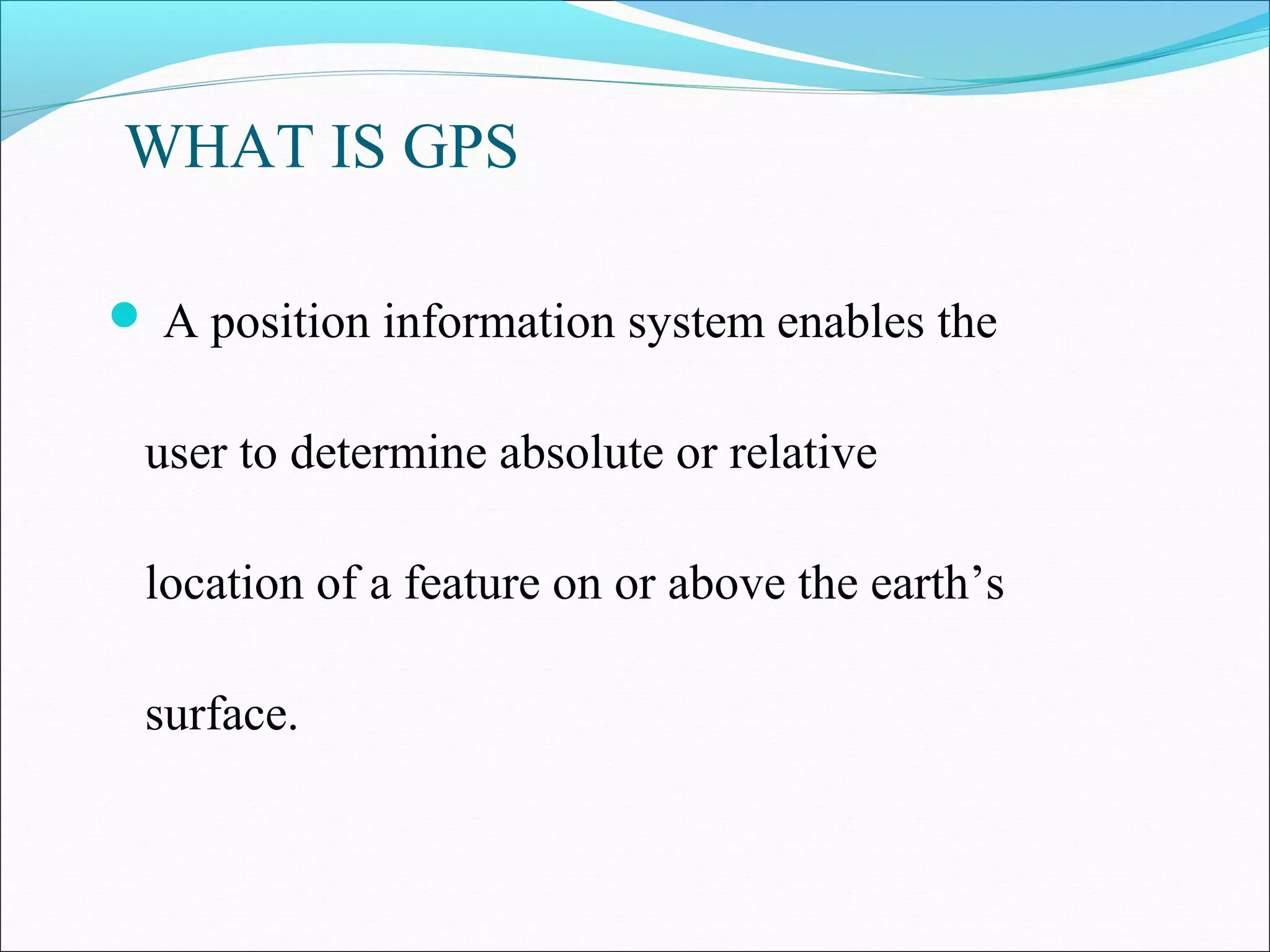 GPS IN PRECISION AGRICULTURE | PPT