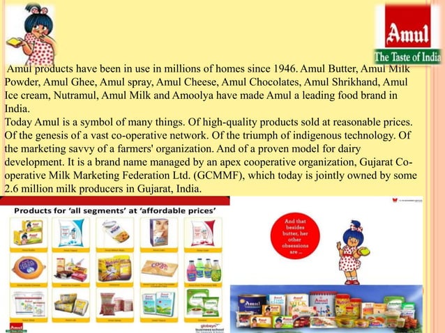 Amul BRAND ppt | PPT