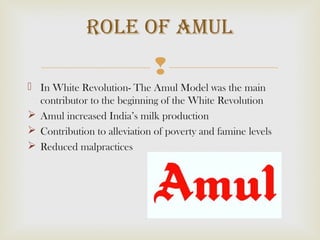 Amul ppt | POT