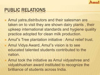 Amul's story of advertising -midhun anand | PPTX