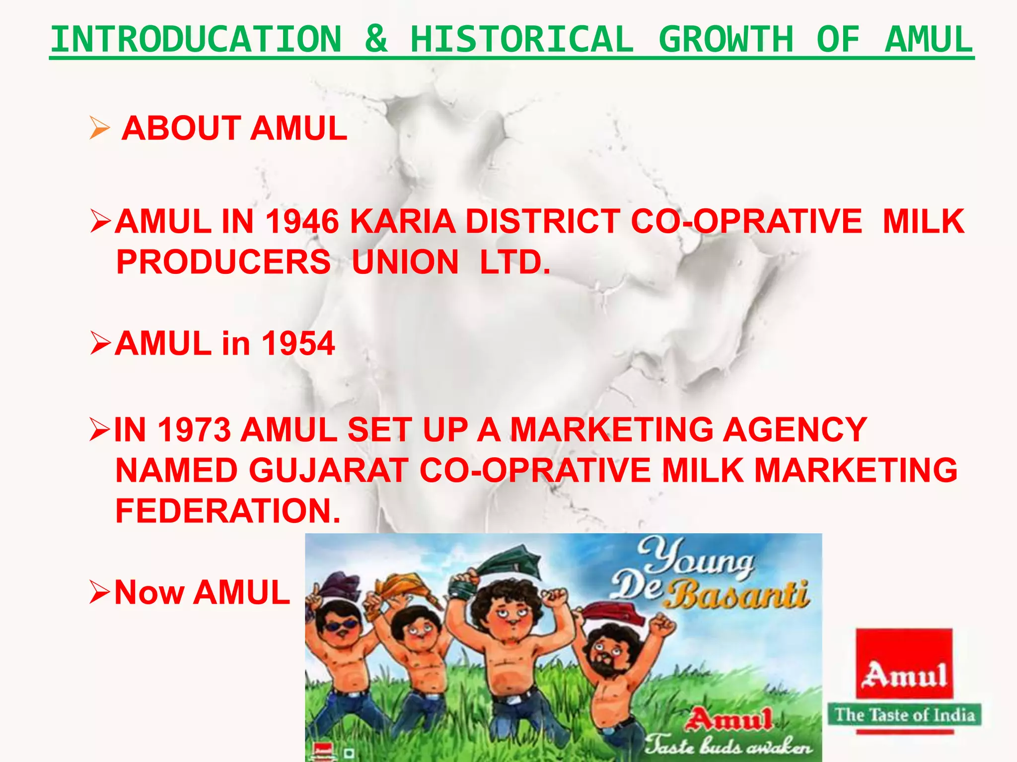 Amul Ppt By Teamd | PPTX | Business | Business and Finance