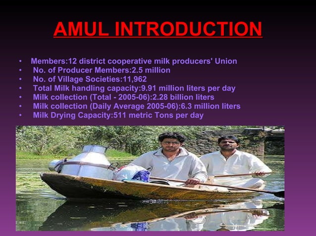 Success Story of Amul | PPT