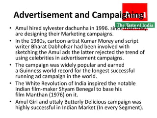 Presentation on Amul Advertisements | PPTX