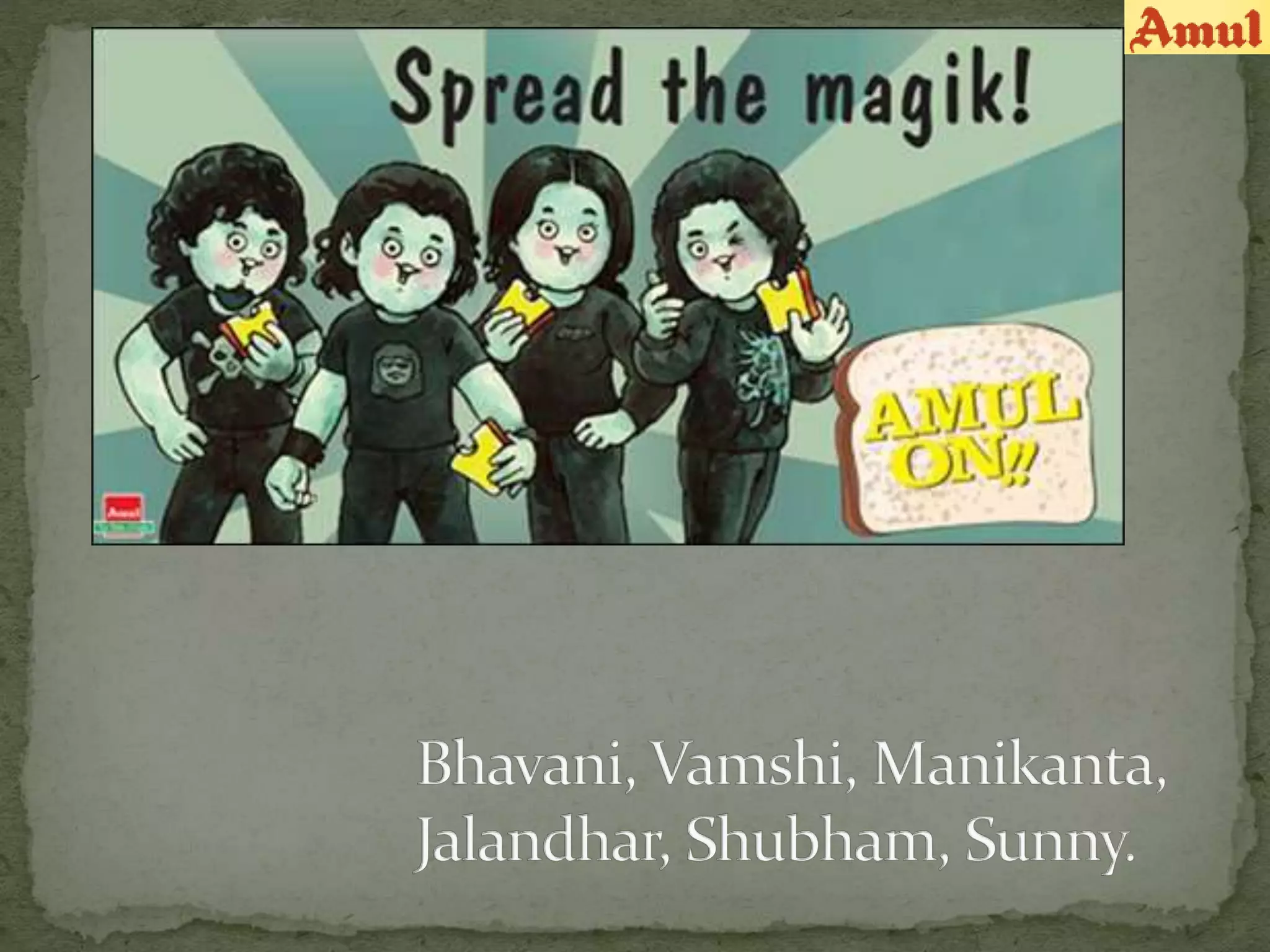 Amul project ppt | PPTX