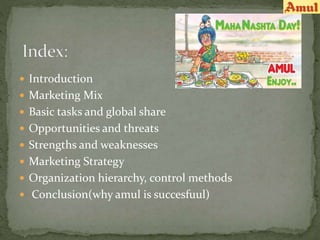 Amul project ppt | PPTX