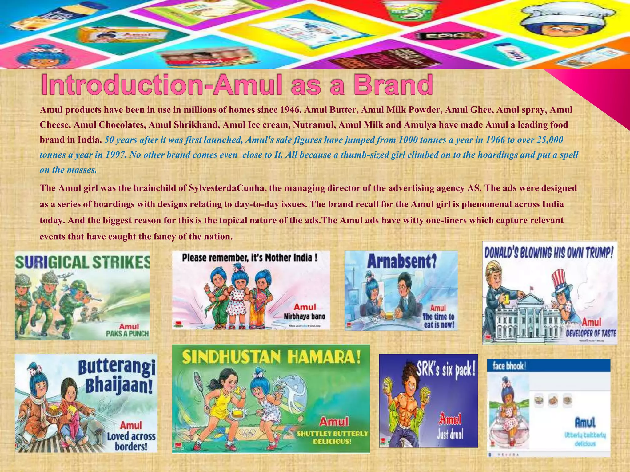 Amul pr presentation1 | PPTX | Business | Business and Finance