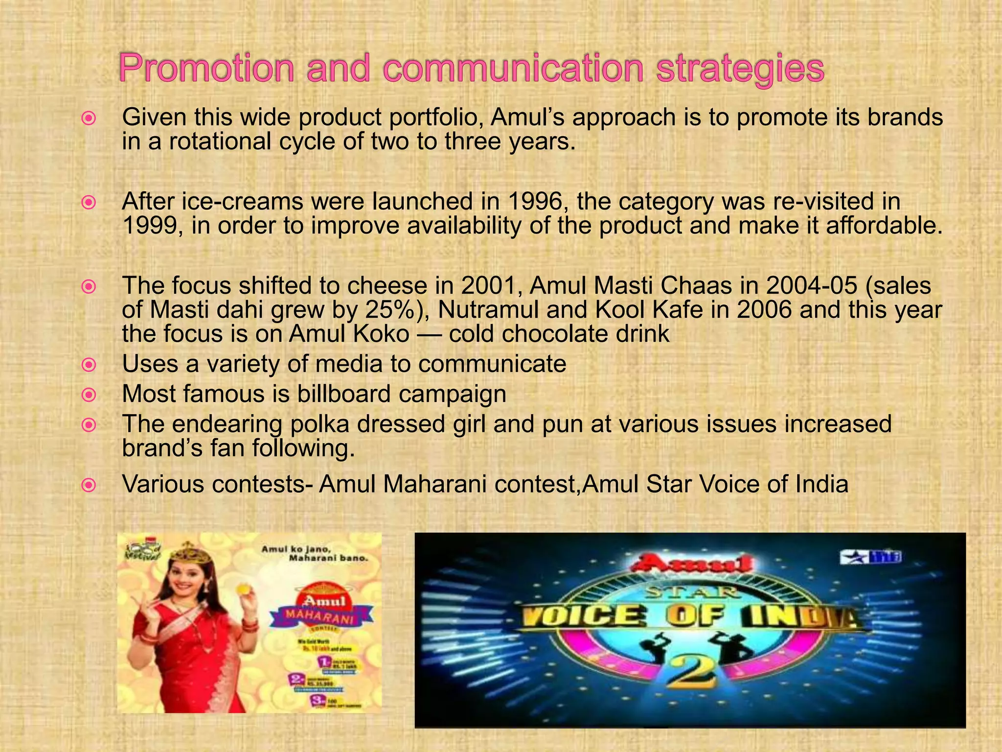 Amul pr presentation1 | PPTX | Business | Business and Finance