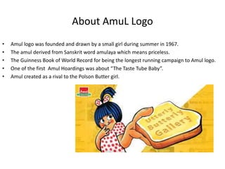 Amul,reckitt benckiser,lic | PPT