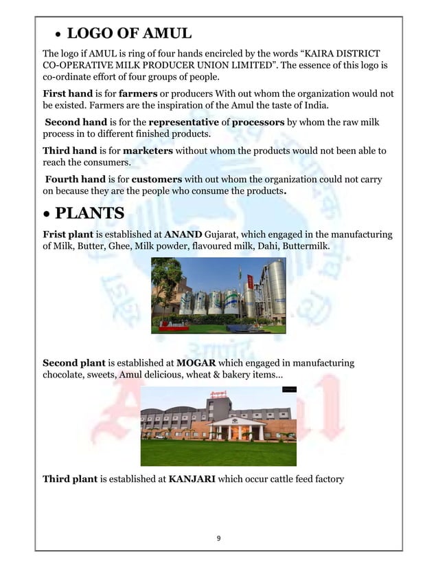 AMUL Summer Internship Report........pdf