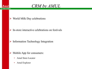 SCM & CRM of Amul | PPTX