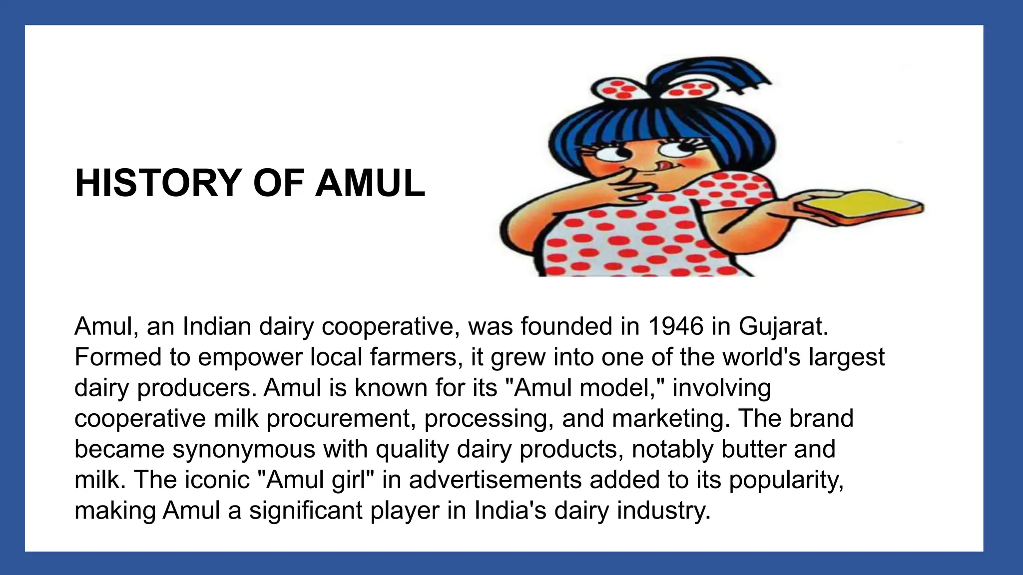 Presentation of Case study on amul company | PPTX