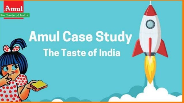 Presentation of Case study on amul company | PPTX